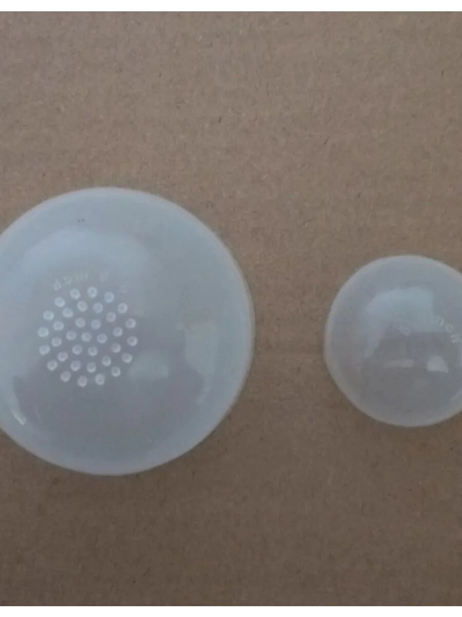 Силиконовая шапочка для BJD куклы (прозрачная, 20-22 см)