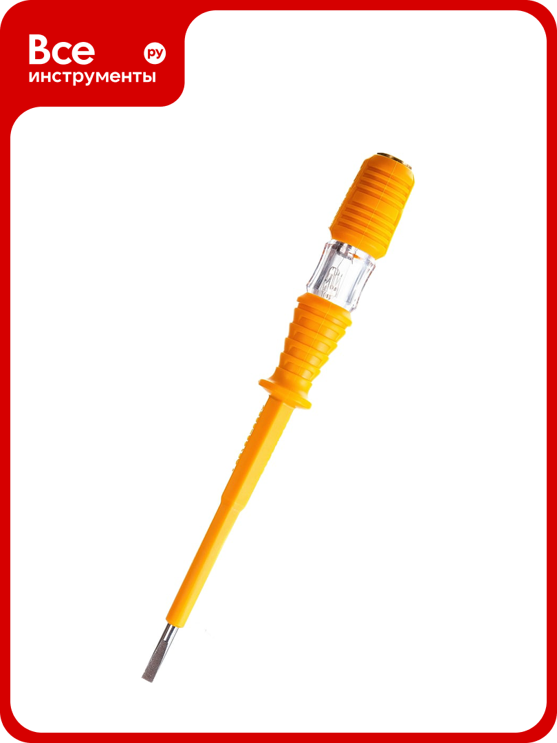 Индикаторная отвертка INGCO АС 100-500В HSDT1908