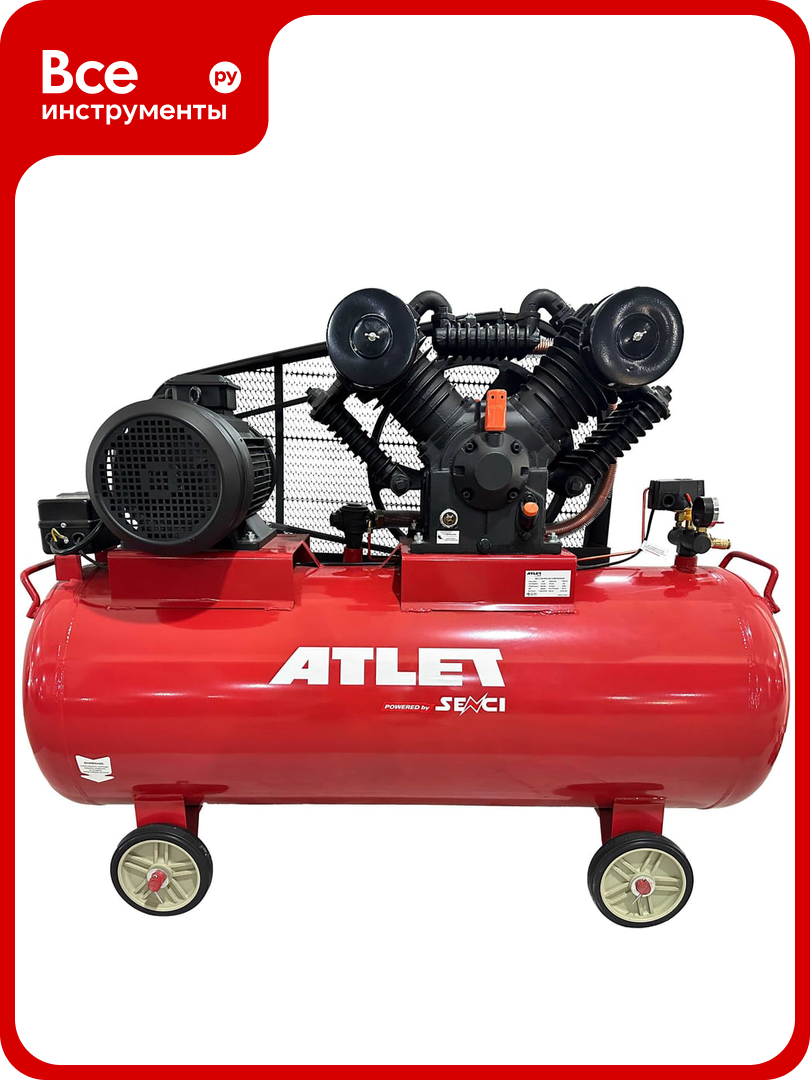 Поршневой масляный Компрессор (270 л, 12.5 бар, 1050 л/мин) ATLET SC-270L