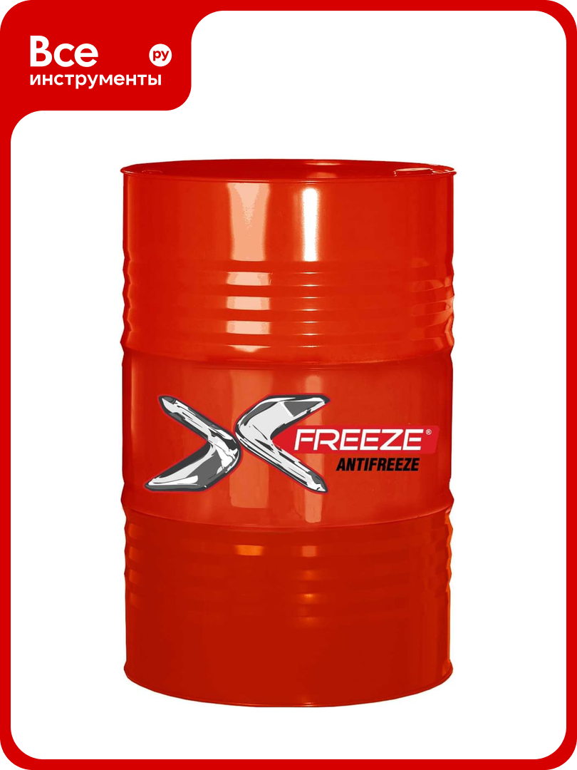 Антифриз X-Freeze G12+ красный, 50 кг 430110049
