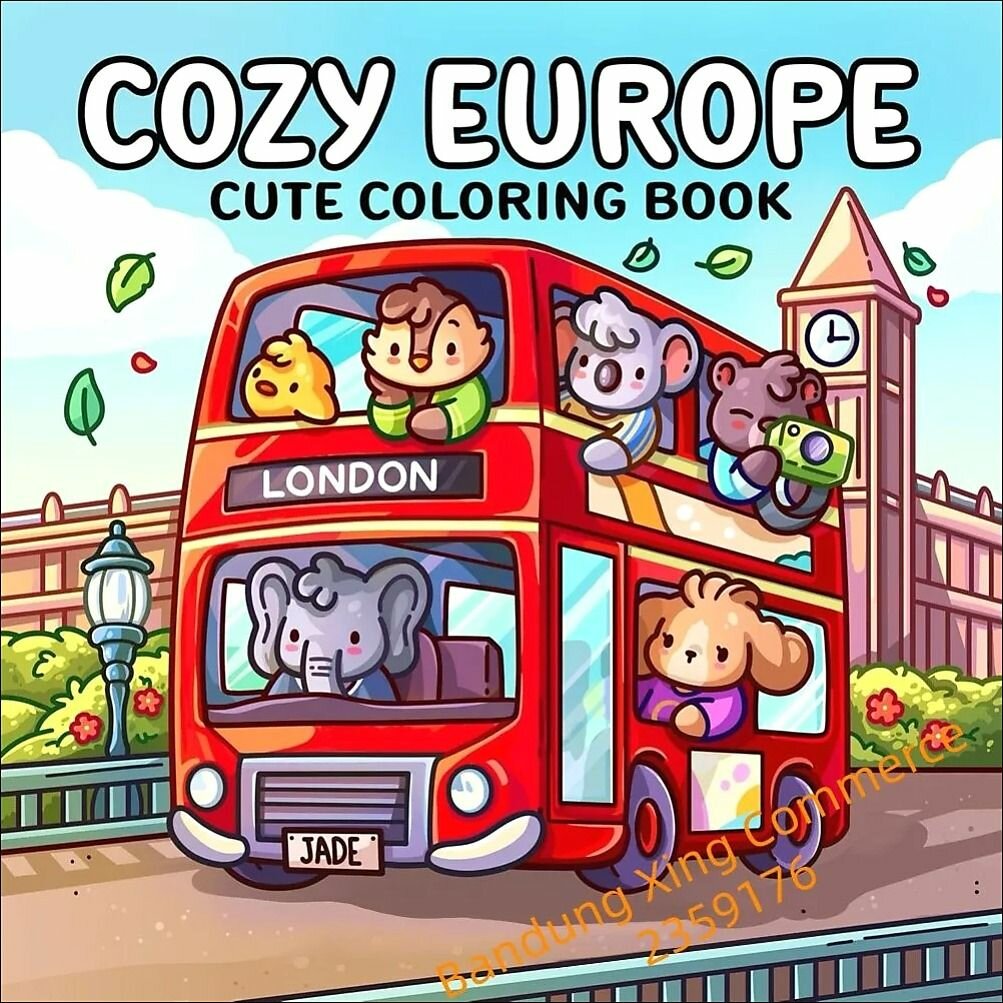 Раскраска антистресс для взрослых и подростков Coco Wyo -COZy EUROPE 81