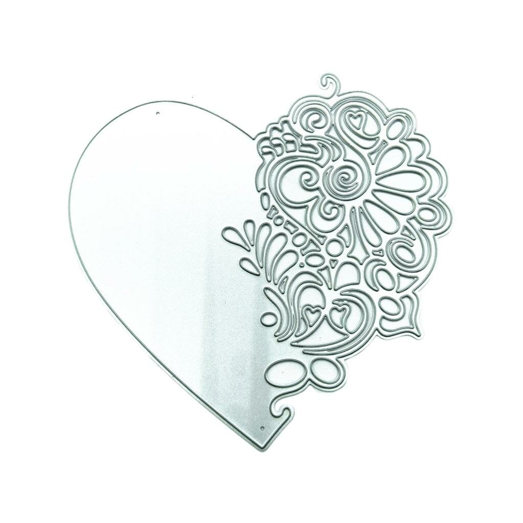 Вырубные металлические шаблоны «Сердце», 1