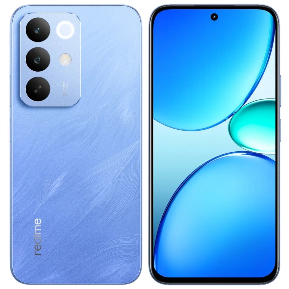 6.8" Смартфон realme С85 6/128 ГБ, 1570x720, IPS, 144 Гц, 7000 мА*ч, синий