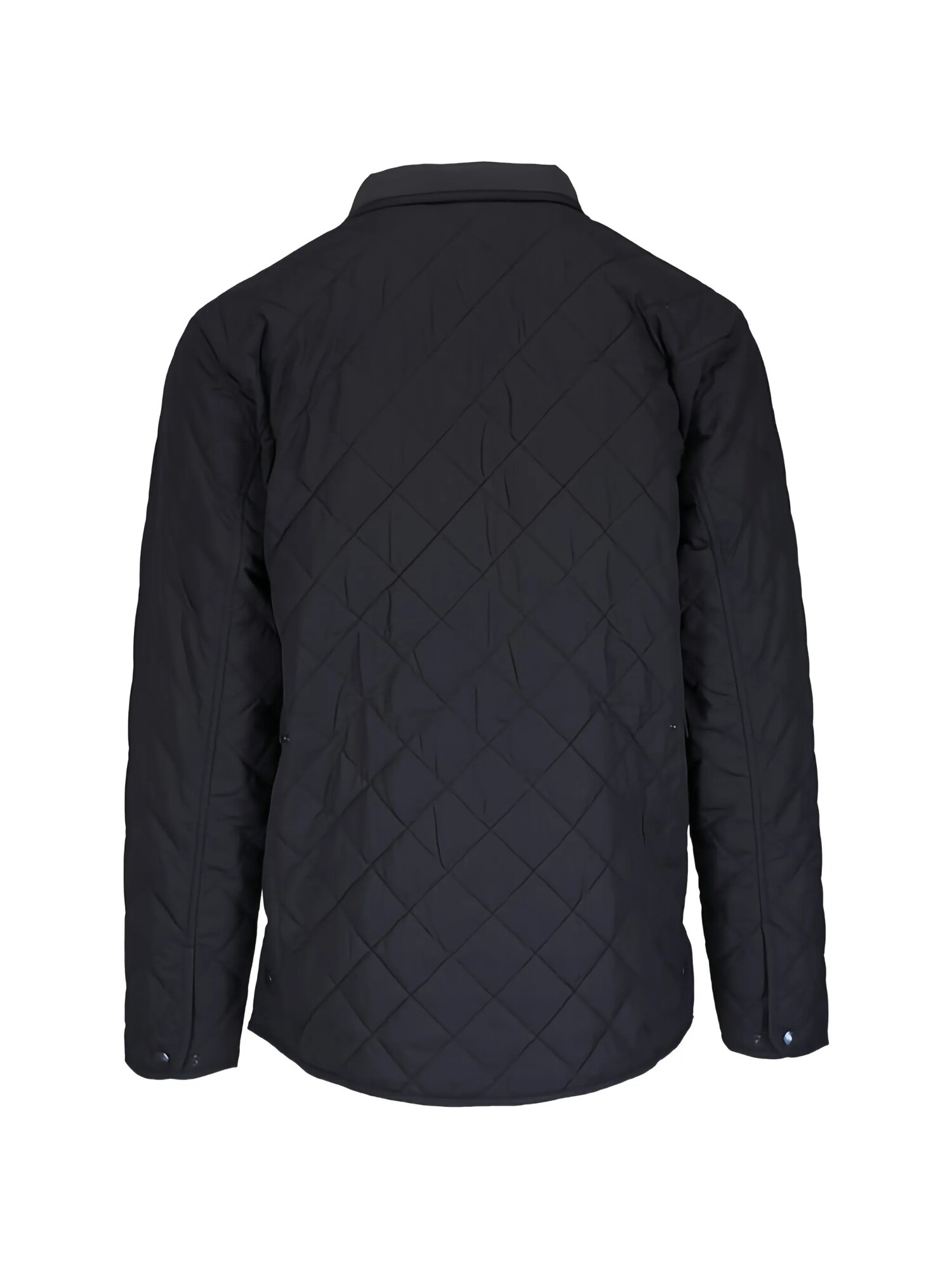 Куртка Peter Millar Quilted button jacket, размер S, black/black — фото 1