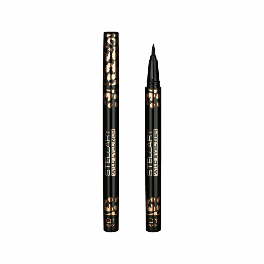 Подводка для глаз STELLARY WILD EYELINER фетровая тон 01 Черный