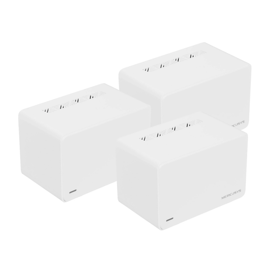 Wi-Fi точка доступа Mercusys Halo H80X 3-pack AX3000, Wi-Fi 6 (802.11ax), 2.4/5 ГГц, белый