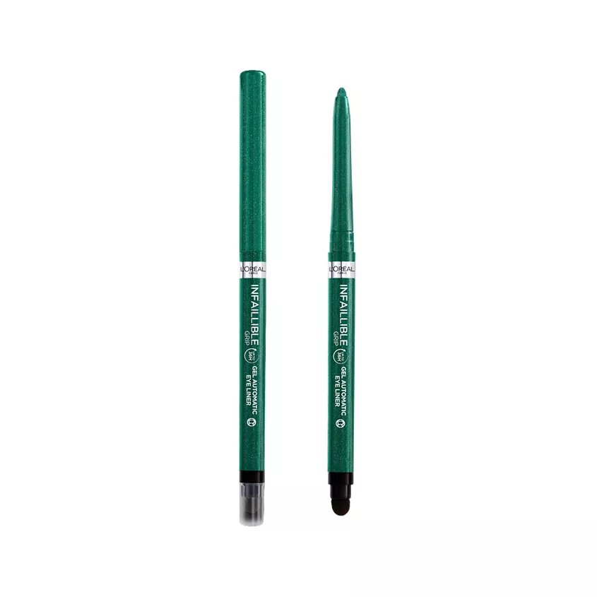 Карандаш для глаз LOREAL INFAILLIBLE автоматический гелевый тон 008 (emerald green)