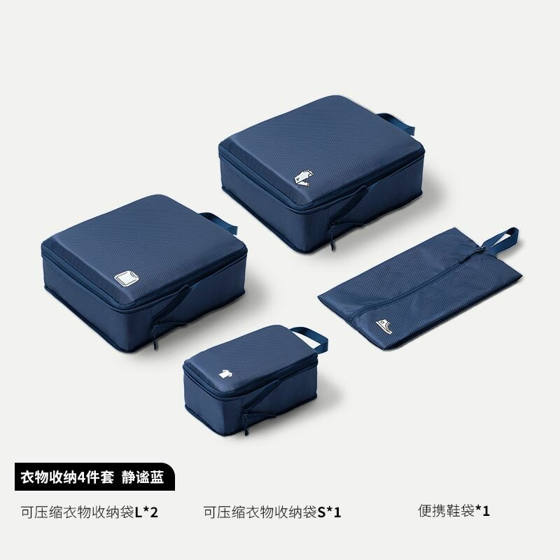 Сумка для хранения одежды в путешествии, водонепроницаемая, компрессионная, для чемодана, набор для деловых поездок, сумка для упаковки нижнего белья и трусов