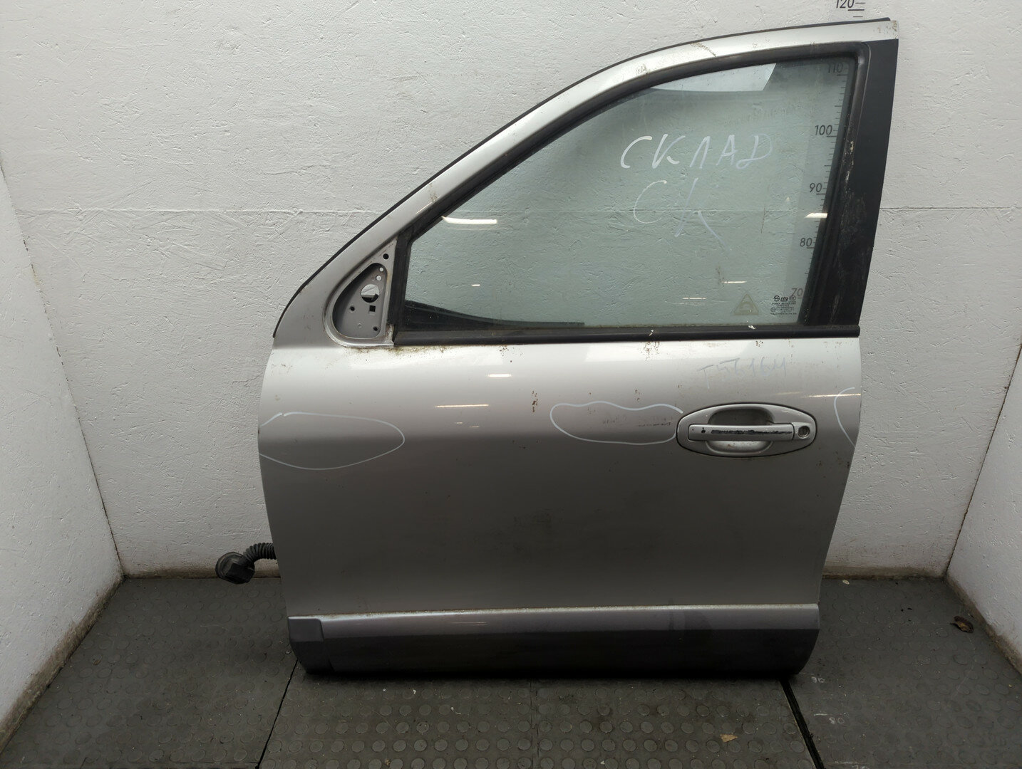Дверь боковая (легковая) левая передняя Hyundai Santa Fe Б/У