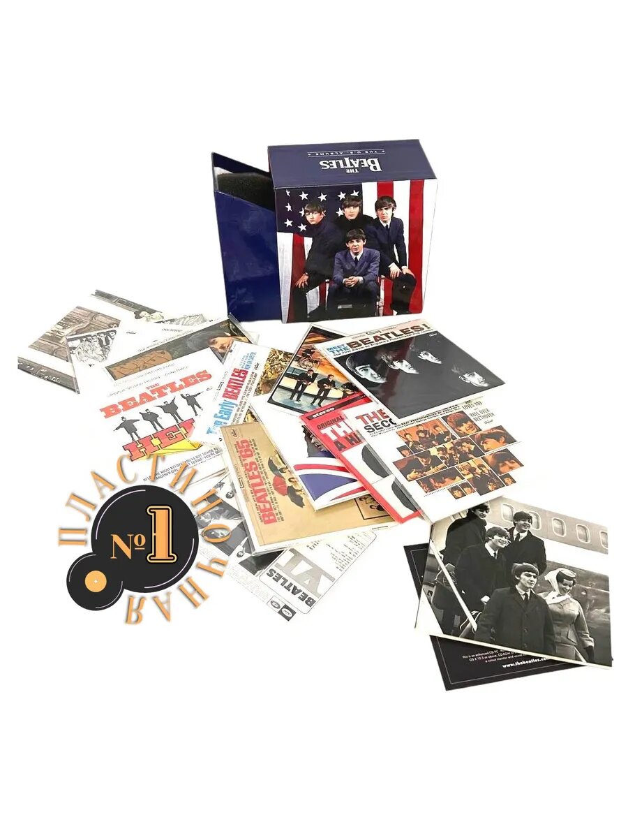 BEATLES - The U.S. Albums 13CD диск Capitol 2014 НЕ китай