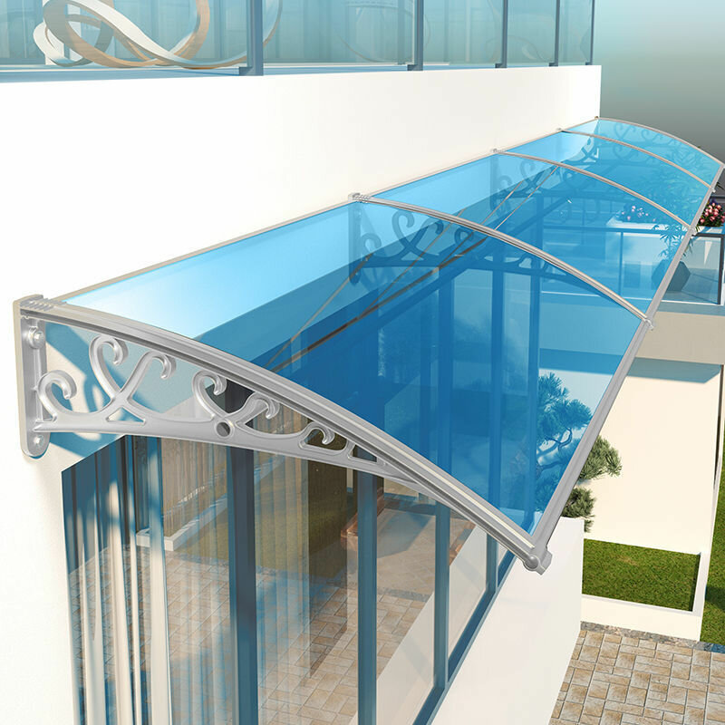 Дождевик для наружного окна, балконный кронштейн, солнцезащитный козырек, укрытие от дождя, домашний карниз, водонепроницаемый навес, бесшумная прочная доска, укрытие от дождя