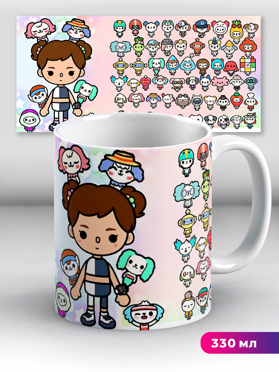 Кружка Тока Бока Toca Boca World Life