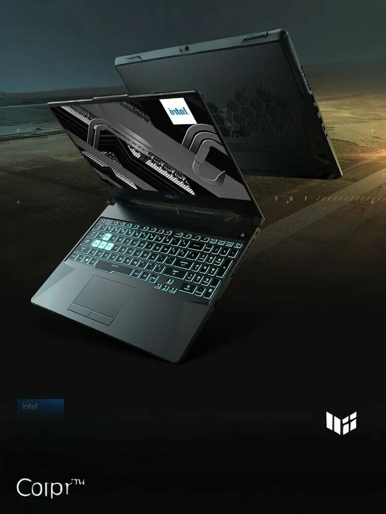 ASUS FX506 Игровой ноутбук 15.6", Intel Core i5-11400H, RAM 16 ГБ, SSD 512 ГБ, NVIDIA GeForce RTX 3050 для ноутбуков (4 Гб), Windows Home, черный, Русская раскладка