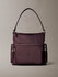 Сумка сэтчел CALVIN KLEIN Soft Satin Nylon Satchel, фактура гладкая, коричневый