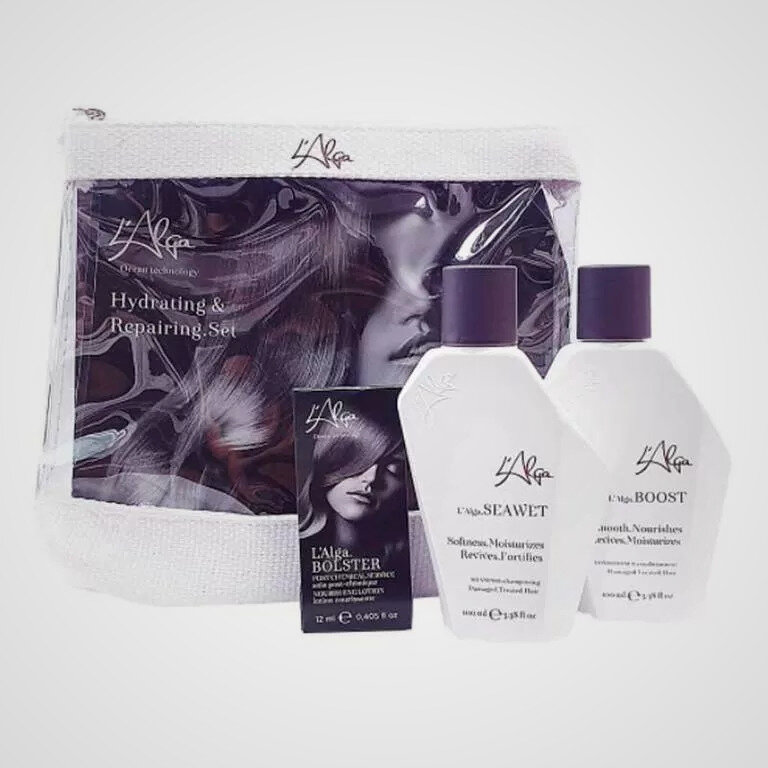 Дорожный набор «Увлажнение и Восстановление» L'alga Hydrating And Repairing Set Набор 1 шт