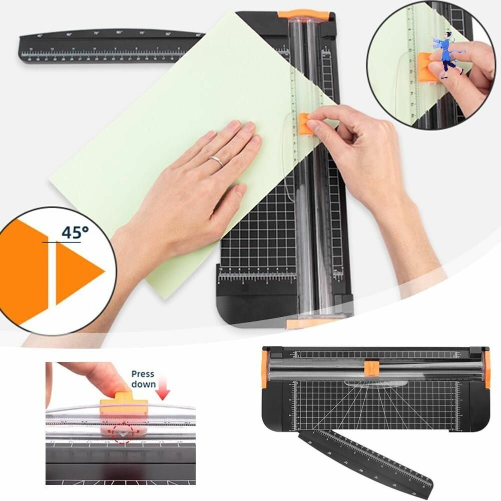 Резак для бумаги А4, Машина для резки бумаги формата А4, лезвия для офисного триммера для фотоальбомов