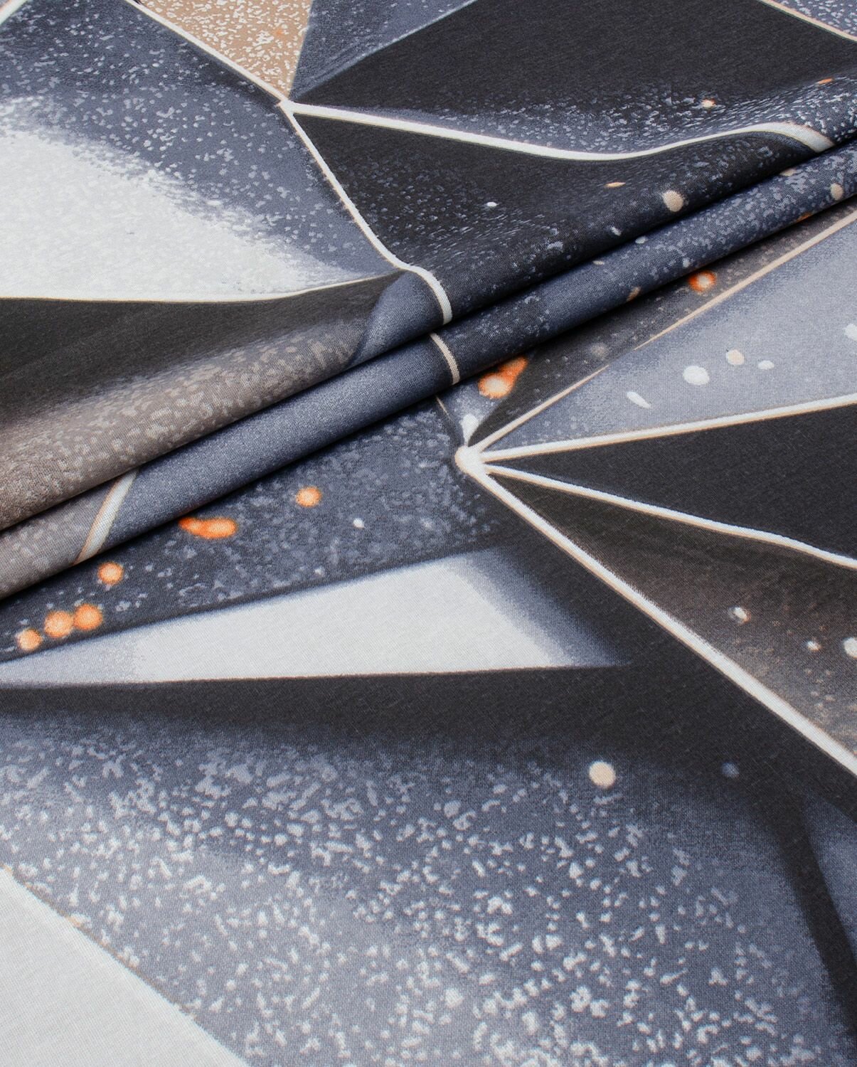 Ткань для постельного белья хлопок Бязь 220 см, отрез 4 м*220 см, цвет серый