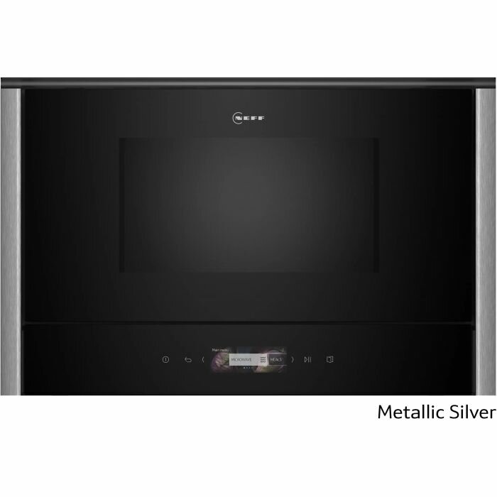 Встраиваемая микроволновая печь NEFF NL9WR21Y1/Открытие дверцы влево/Metallic silver / Серебристый металлик/(Great Britain)