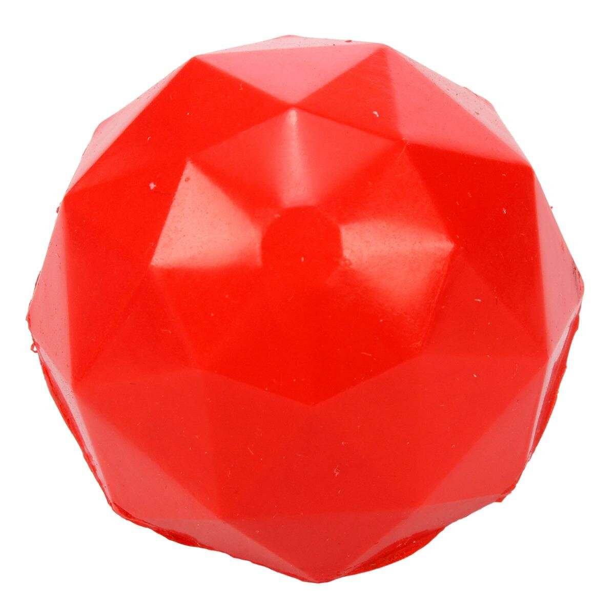 Мяч каучуковый ромбовидный 45 мм, комплект 4 шт, разноцветный