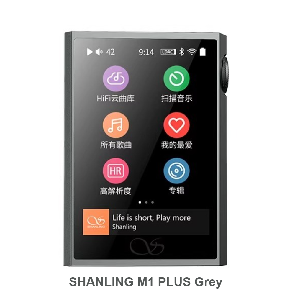 Shanling M1 Plus Музыкальный Плеер Высокого Разрешения M1 PLUS Портативный HD MP3-плеер ES9069Q DAC
