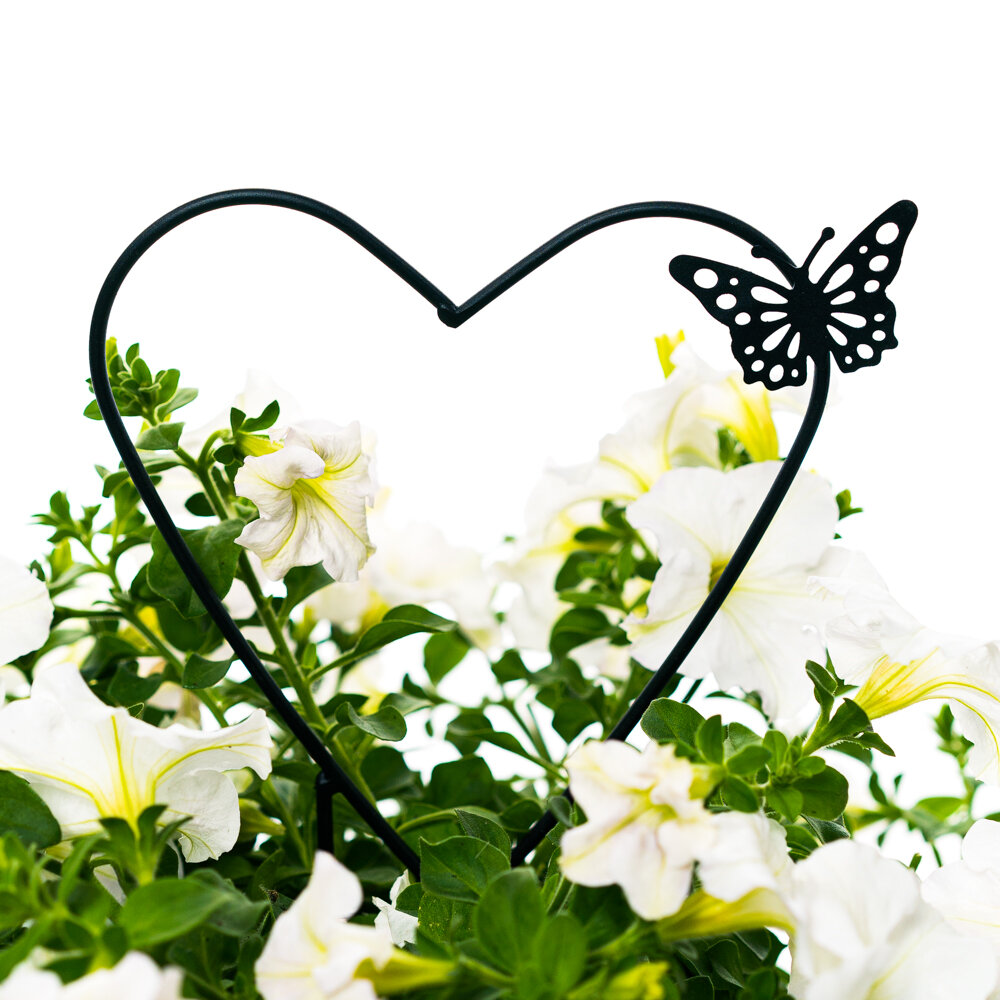 Шпалера HITSAD 202-047, для растений, неразборная, металл, чёрная