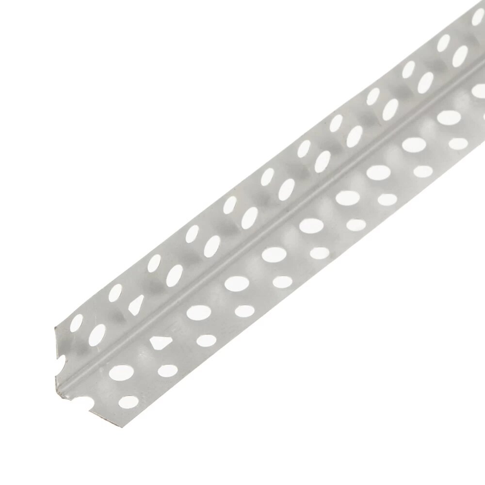 Профиль углозащитный алюминиевый Оптима 20х20 мм 3 м 0,25 мм 142765/6984-350655