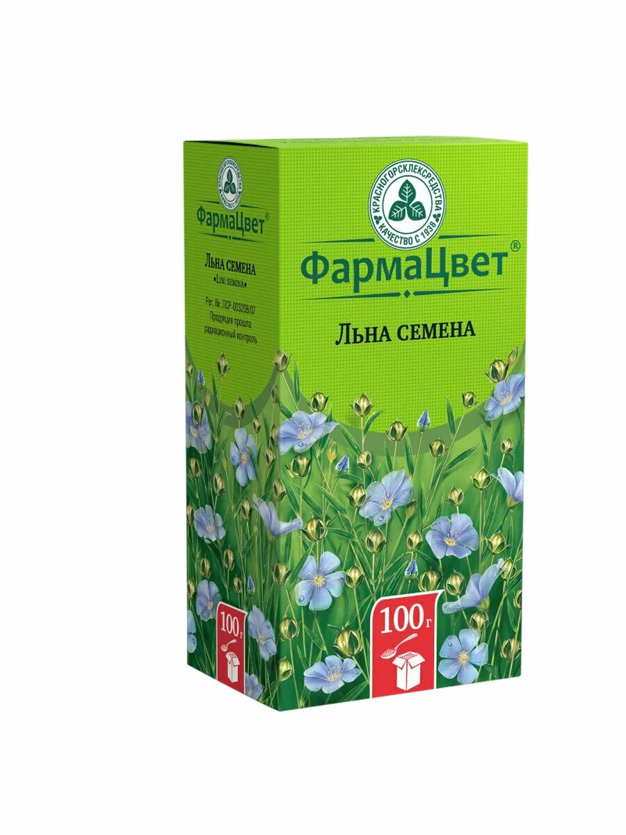 Льна семена 100 гр пакет