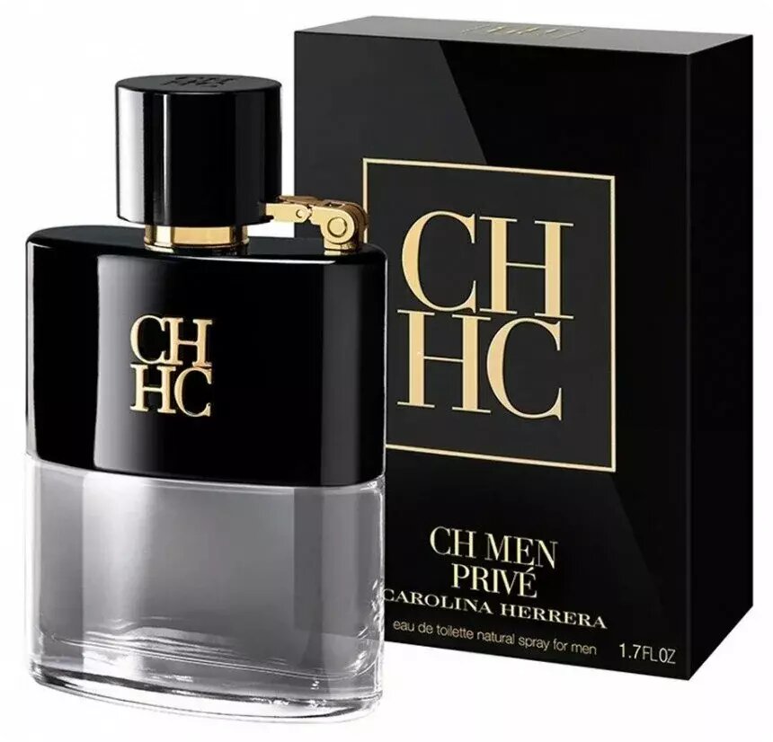 Carolina Herrera CH Men Prive 50 мл, Туалетная вода мужская