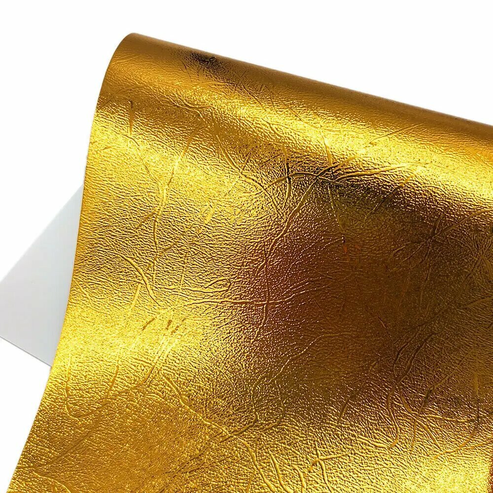 Радужная светоотражающая виниловая пленка для декорирования 12in x 10in(30x25cm), Texture Gold