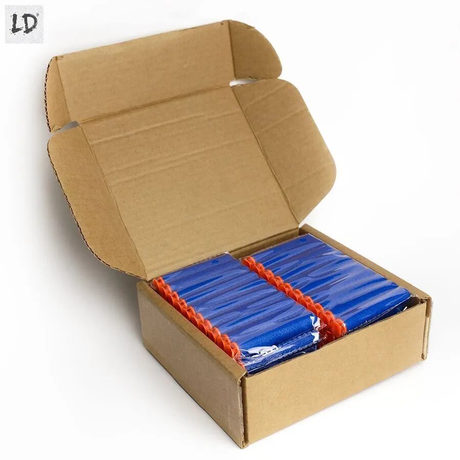 Пули нерф c присоской, липучкой 100 шт, патроны, стрелы, для nerf, для бластера