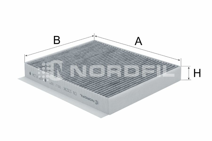 NORDFIL Фильтр салона для угольный ZEEKR 001 009
