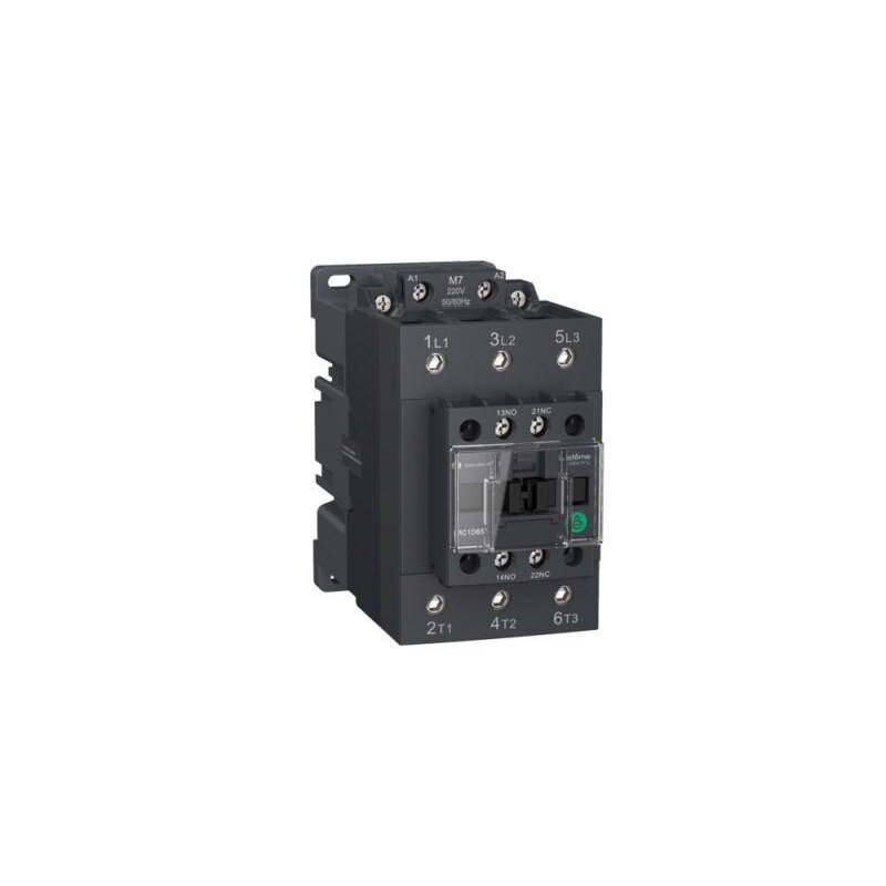 Контактор MC1D 3п 50А кат. 220В AC 1НО+1НЗ SE, SCHNEIDER ELECTRIC MC1D50M7 (1 шт.)