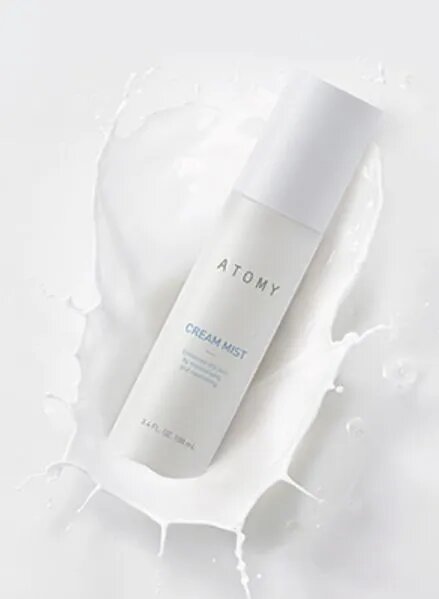 Atomy Cream Mist for Face Care for Dry and Normal Skin, 100ml