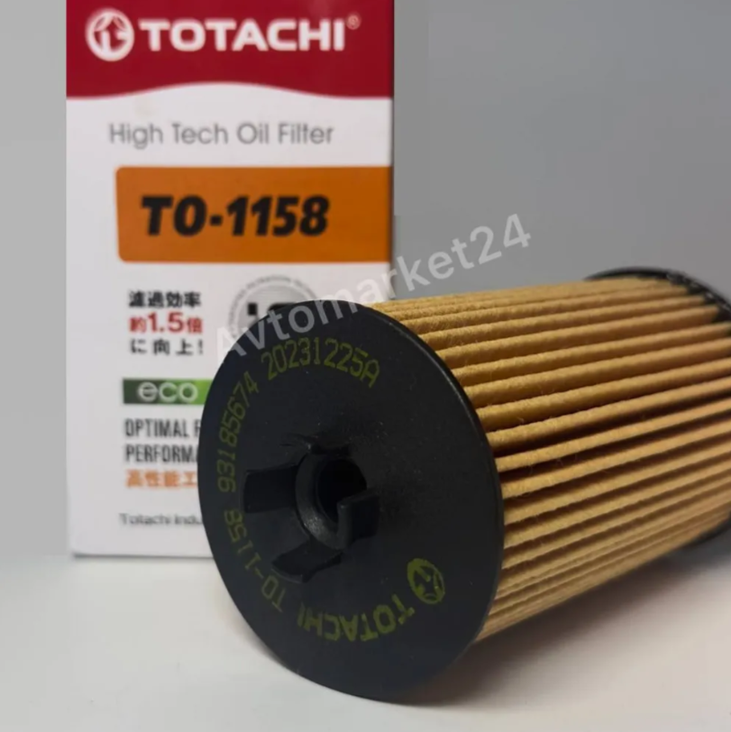 Totachi TO-1158 Фильтр масляный (HU 612/2x)