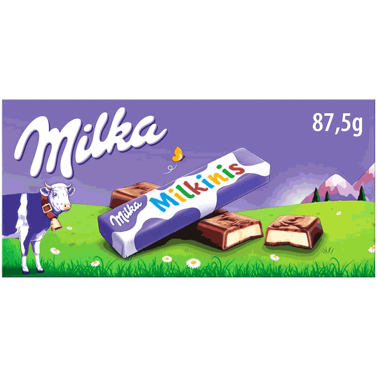 Шоколад Milka Milkinis молочный 87,5 г