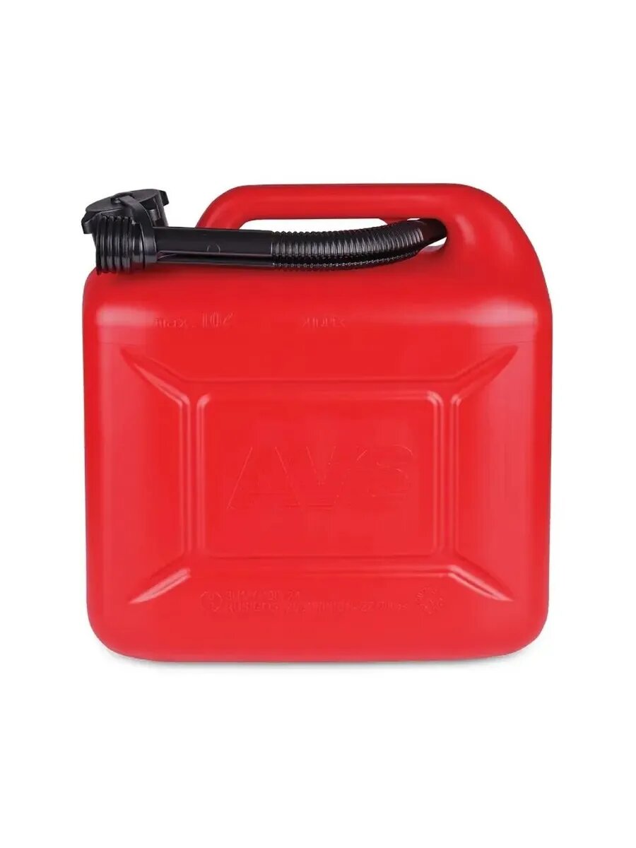 Практичная пластиковая канистра для топлива 10л