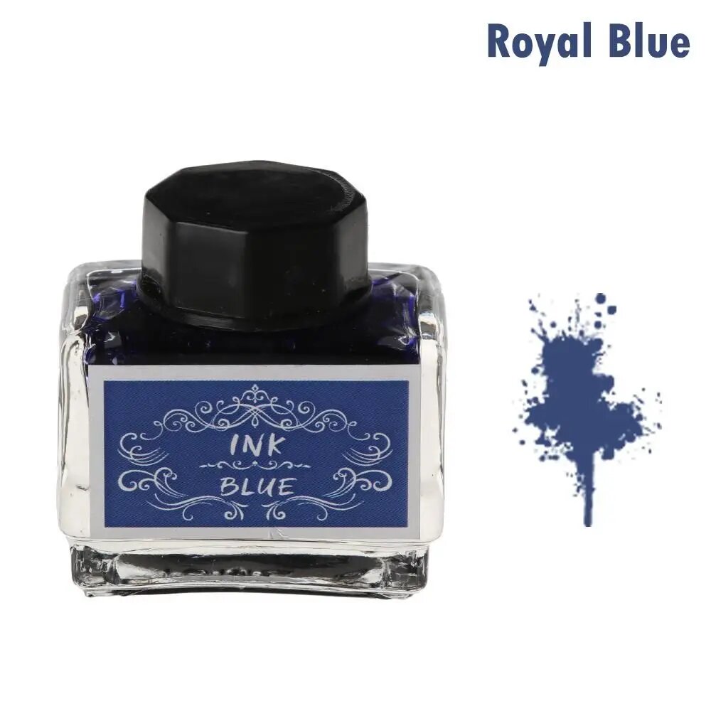Цветные чернила для перьевых ручек Colored Ink Темно-синий, royal blue