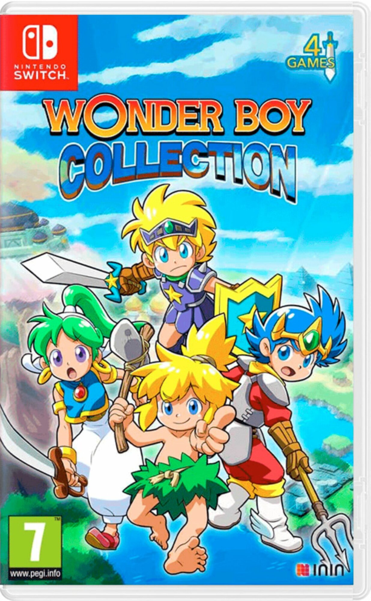 Wonder Boy Collection ( Игра на картридже ) (Nintendo Switch)