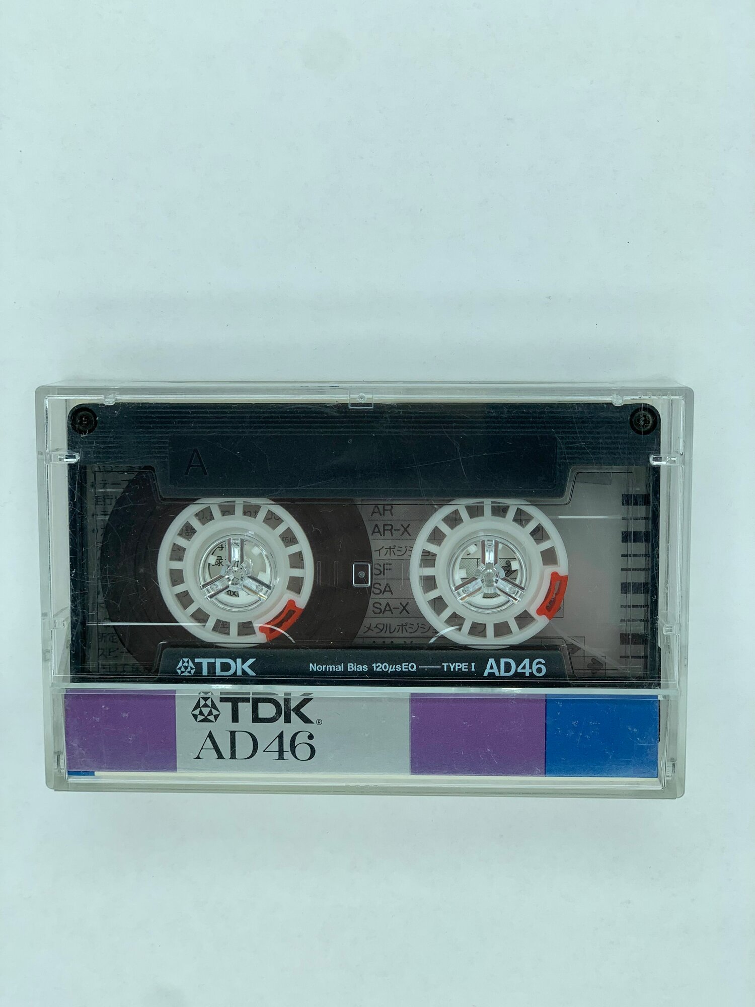 Аудиокассета TDK AD46 из Японии топовая с улучшенными характеристиками