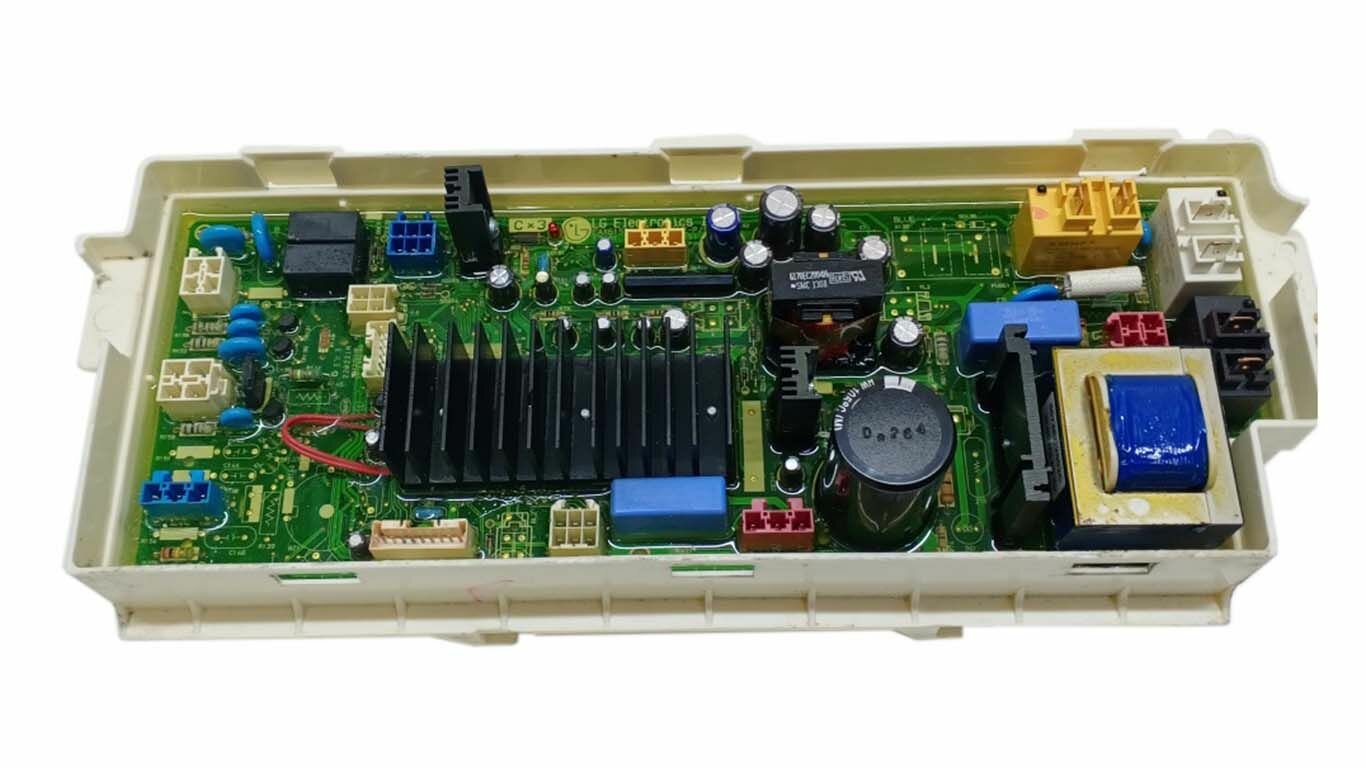 Модуль для стиральной машины LG (лджи) EBR76040657 (информация на корпусе: EBR76048562, информация на плате: EAX61526807)