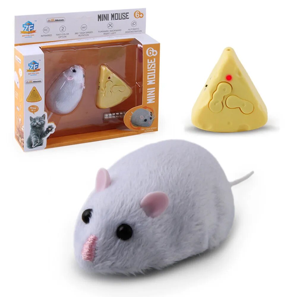Игрушка для кошек Мышка с пультом управления