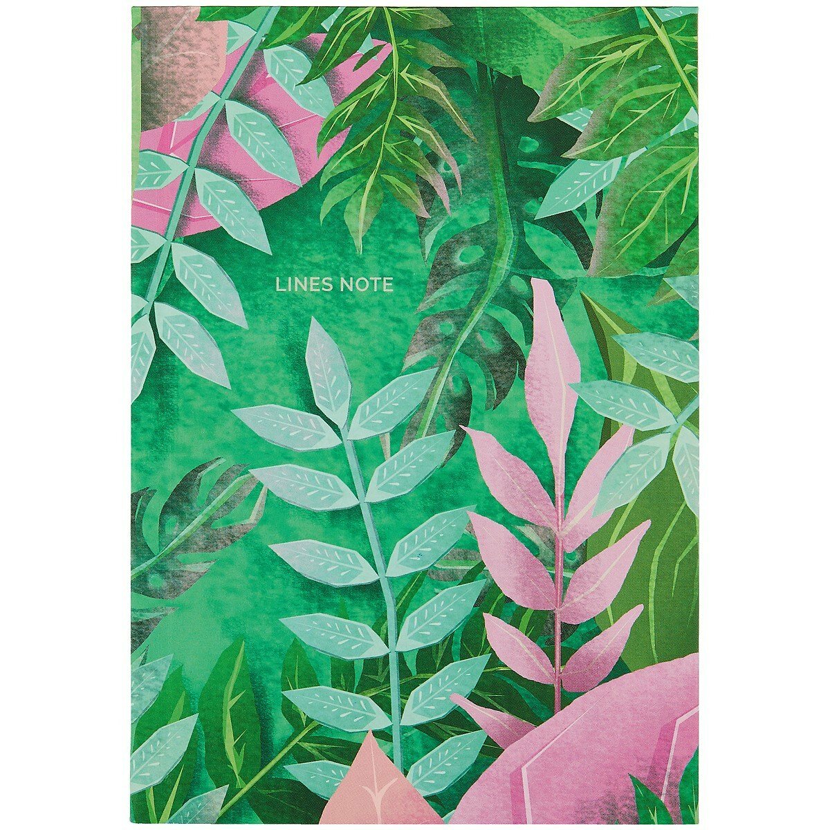 Записная книжка А6+ 64л лин. "Flower. 1" интегр. переплет, ламинация soft-touch