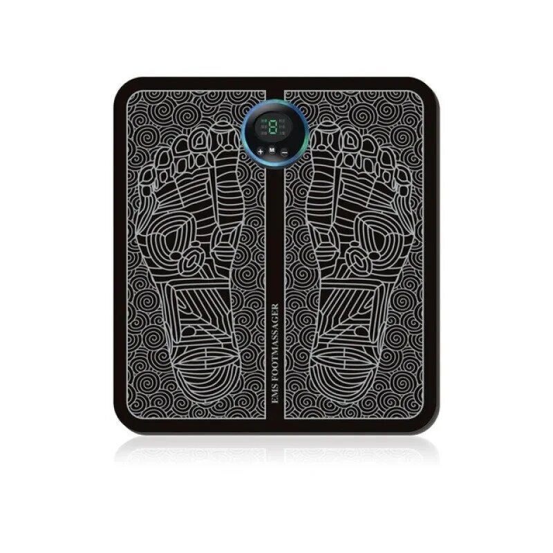 Электрический Массажный Коврик Для Ног С USB-зарядкой, Расслабляющий Массаж Акупунктурных Точек Для Улучшения Кровообращения