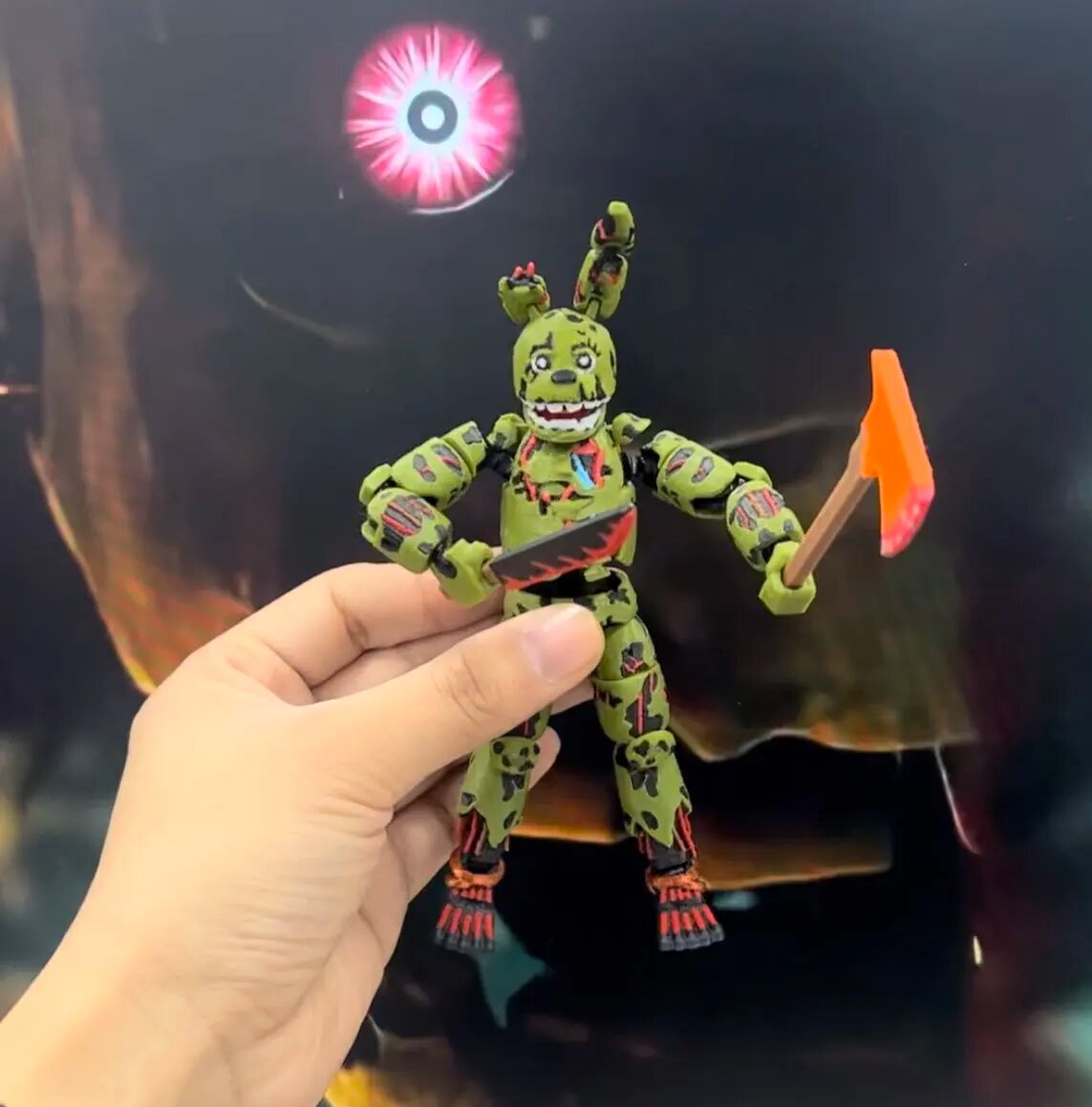 Фигурки FNAF Freddy Fazbear, Pizza Springtrap, Lucky13, Dummy13, Titan13 Bandai