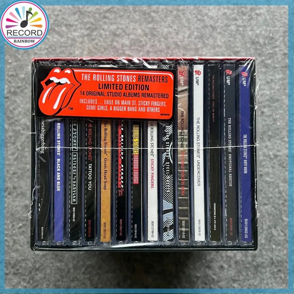Музыкальный диск The Rolling Stones Remasters Limited Edition CD 14 Original Studio Albums Remastered