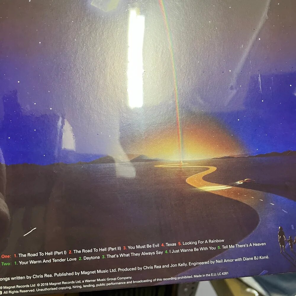 Виниловая пластинка Chris Rea - The Road To Hell (LP) Импортное издание