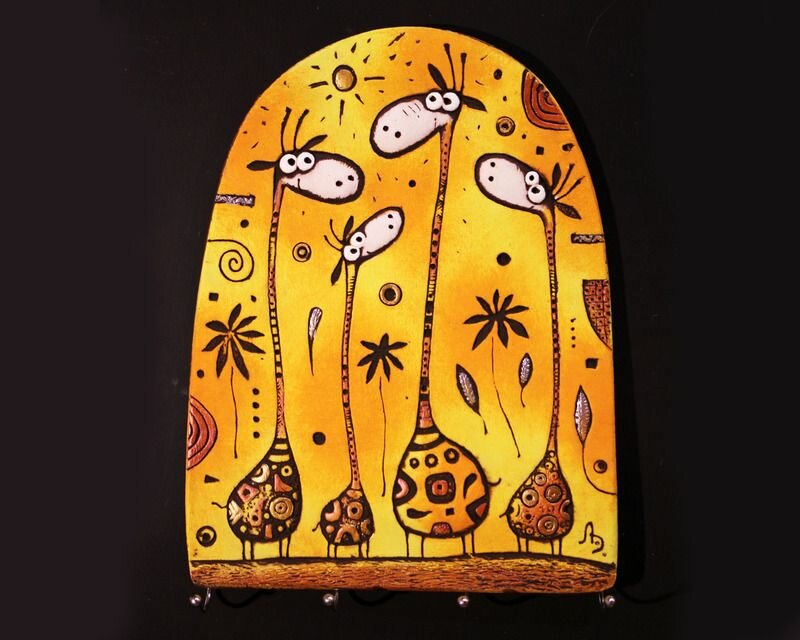 Ключница Жирафы CF-K-171