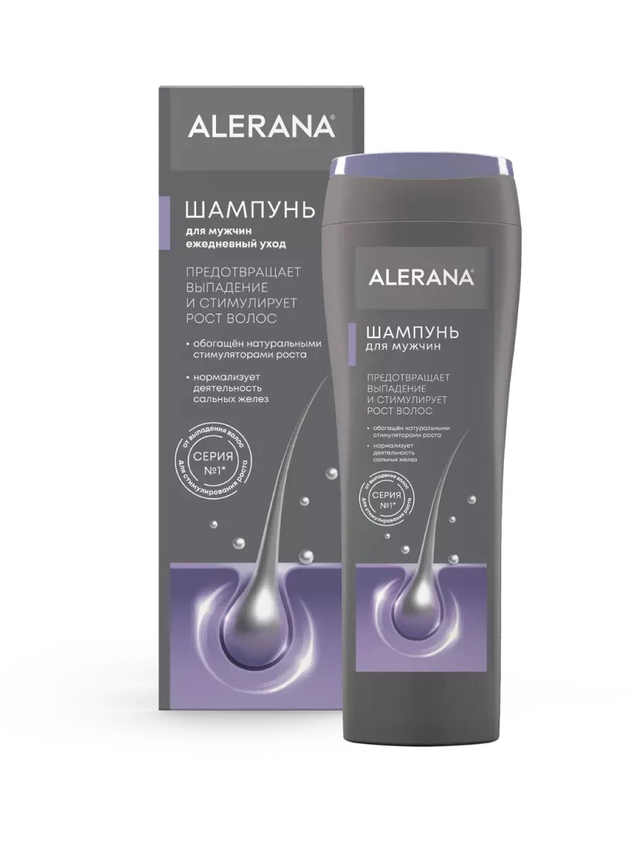 Алерана, шампунь для мужчин Ежедневный уход, 250 мл