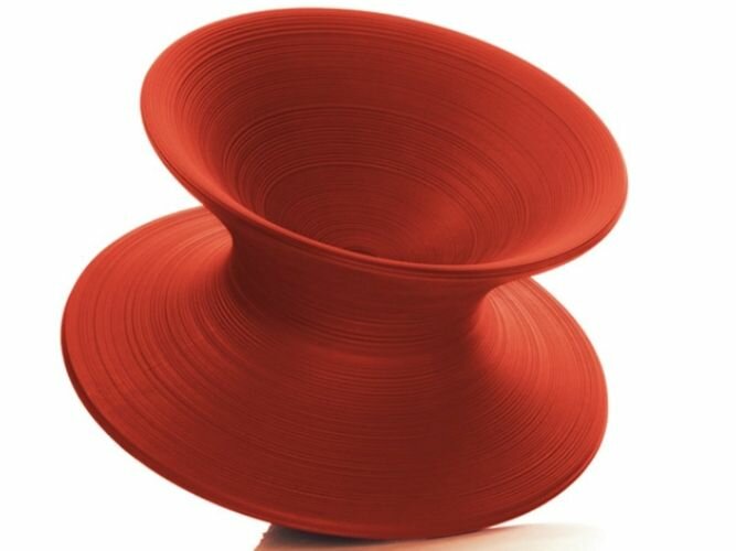 Кресло-юла Spun MAGIS, красный