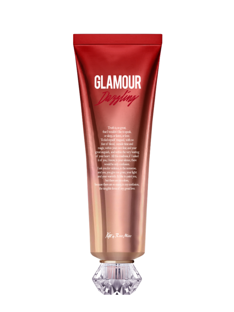 [Kiss by Rosemine] Крем для тела цветочно-фруктовый аромат иланг-иланг и яблоко Fragrance Cream - Glamour Dazzling, 140мл